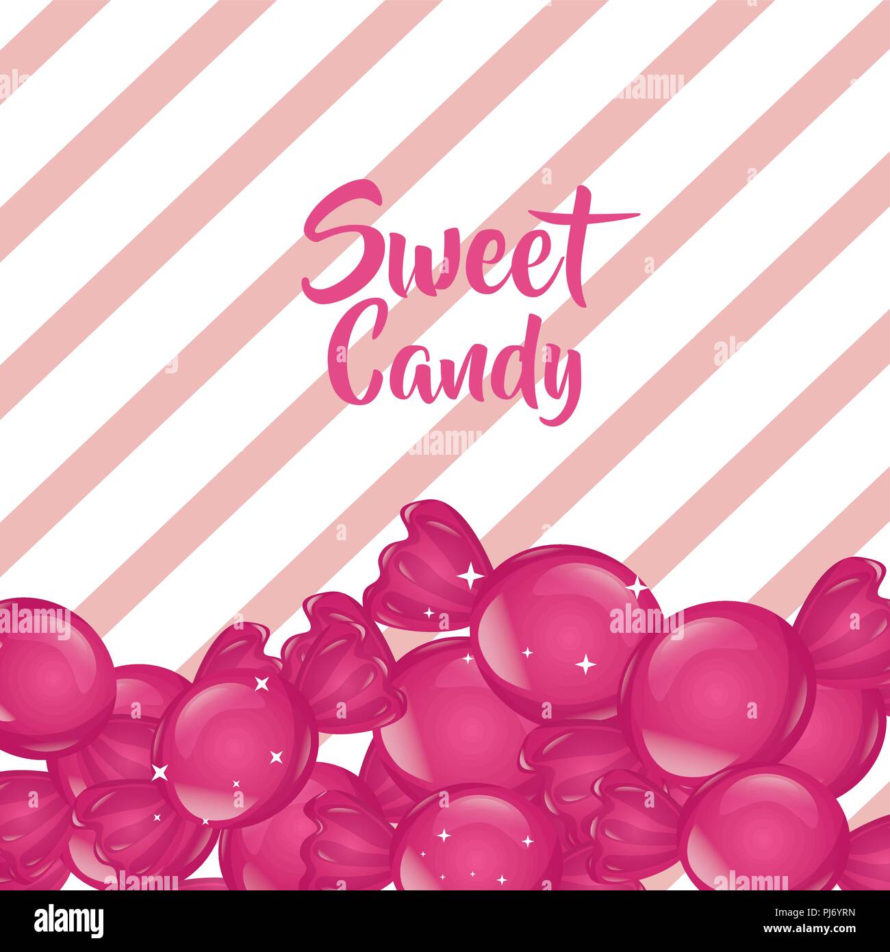 sweet candy concept Stock Vector Image & Art - Alamy