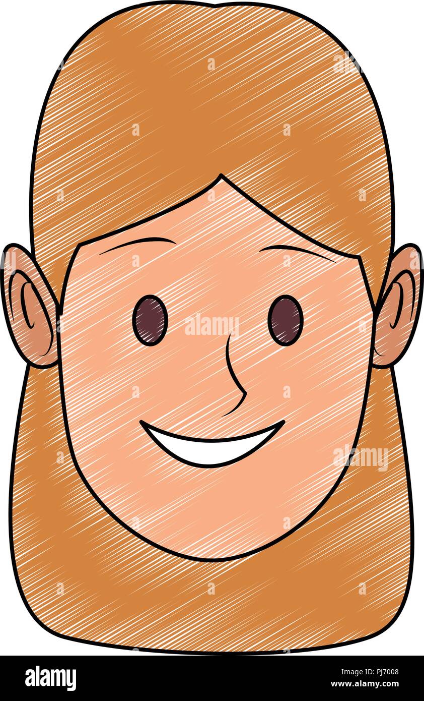 Beautiful woman face scribble Stock Vector Image & Art - Alamy