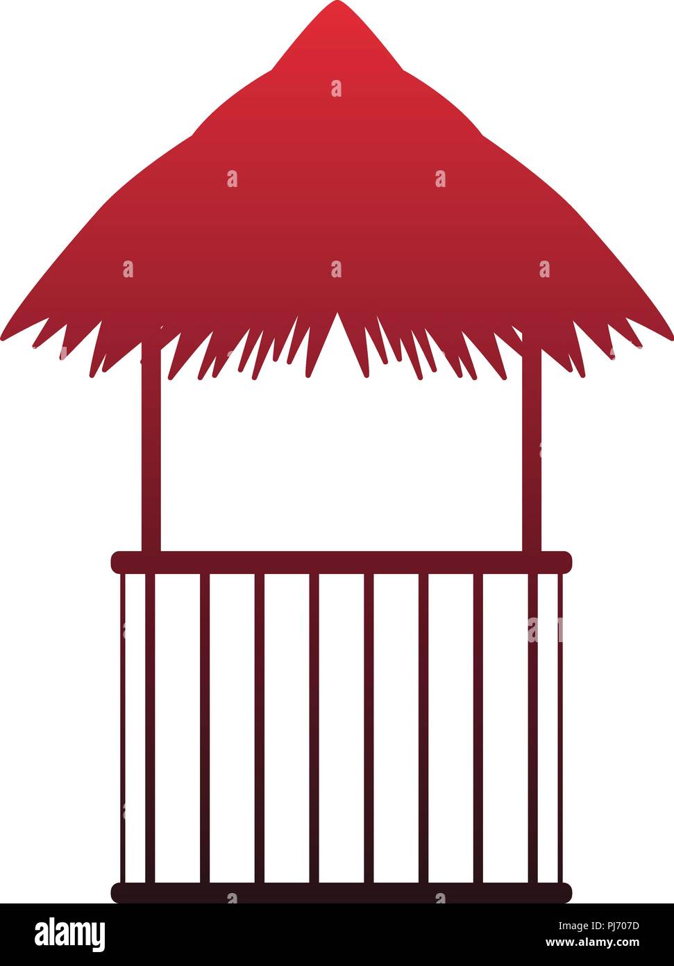 Kiosk hut Stock Vector Images - Alamy