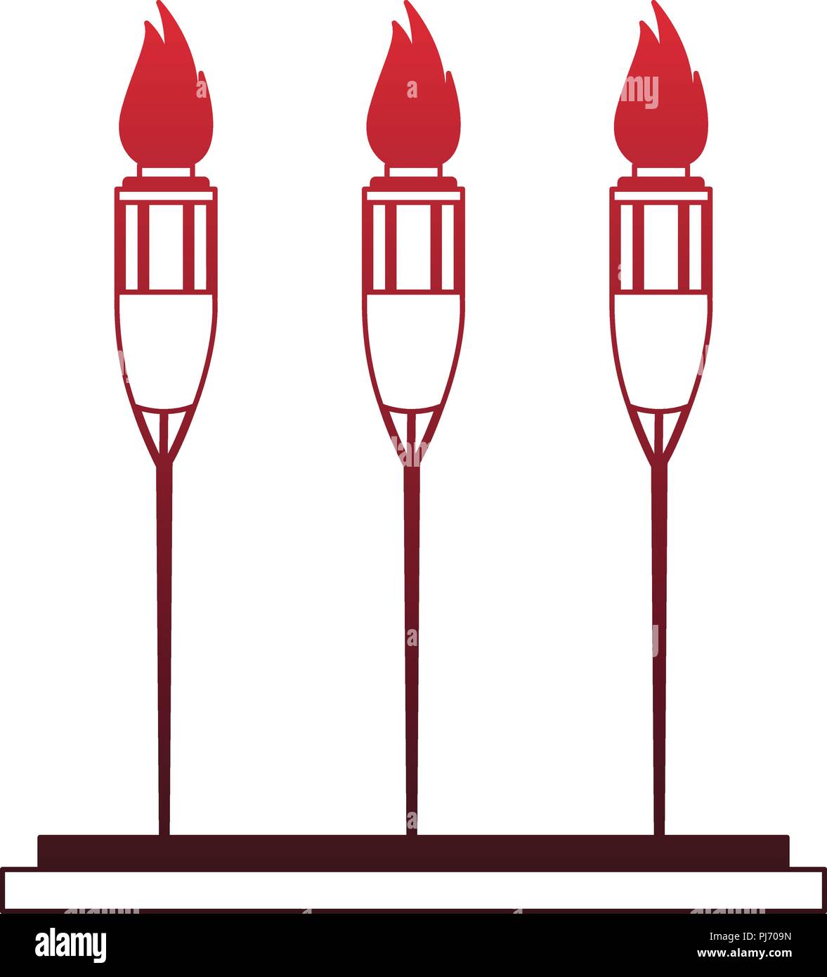 Flaming Torchs High Resolution Stock Photography and Images - Alamy