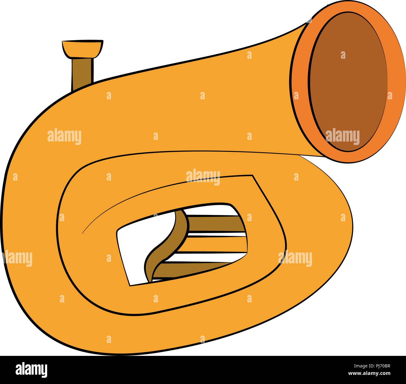 Sousaphone tuba Stock Vector Images - Alamy