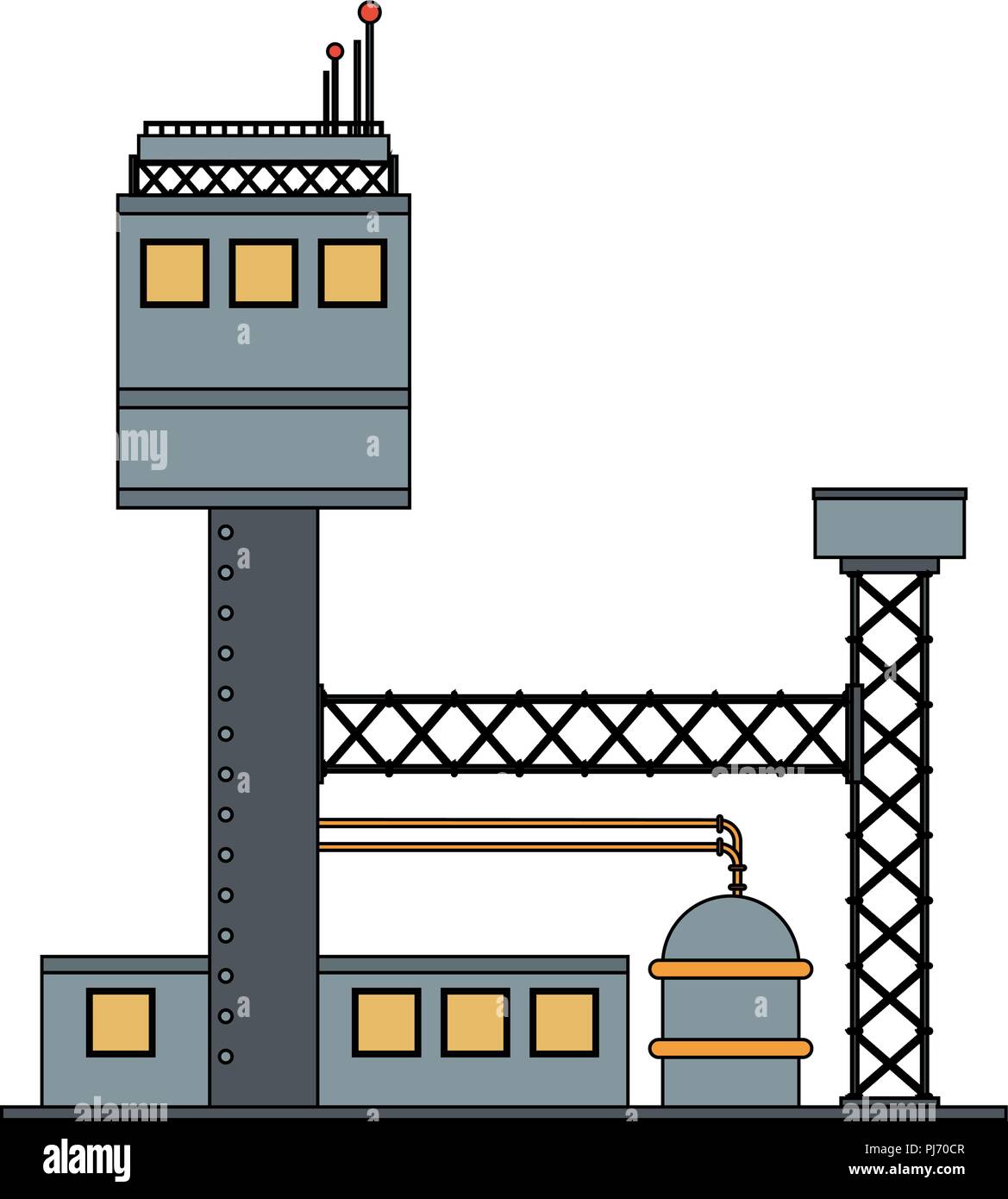 Plant industry machines Stock Vector Image & Art - Alamy