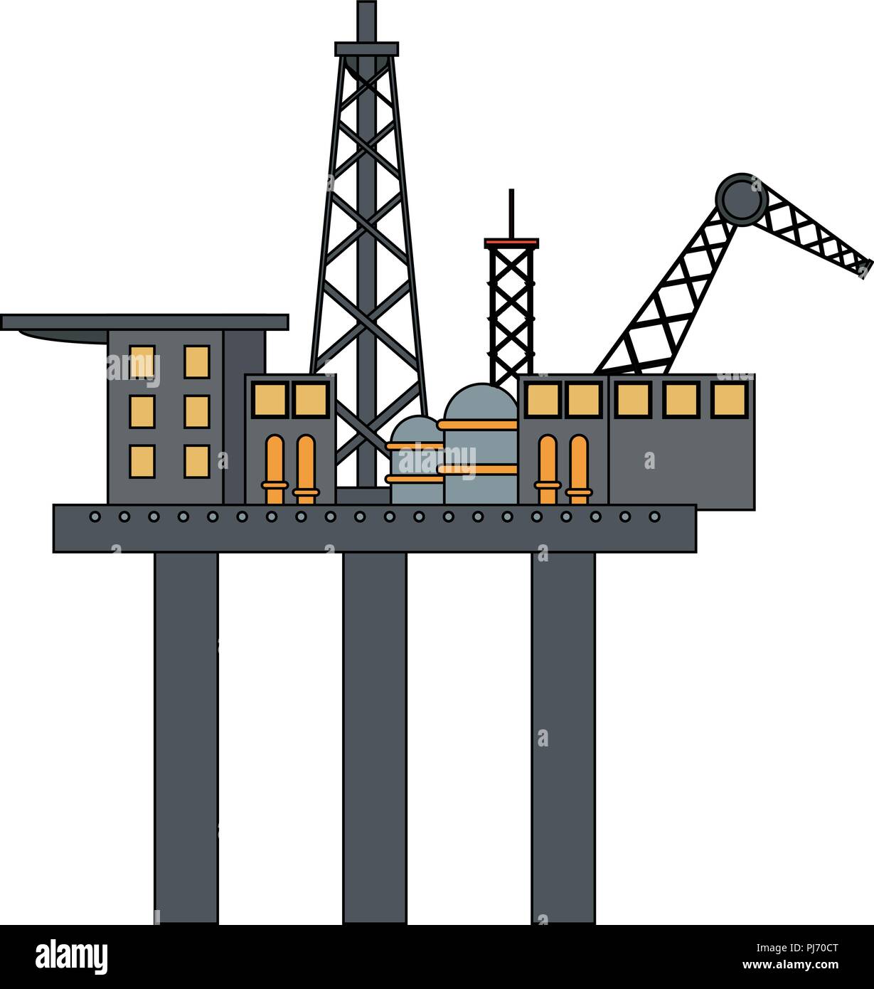 Heavy machines factory Cut Out Stock Images & Pictures - Alamy