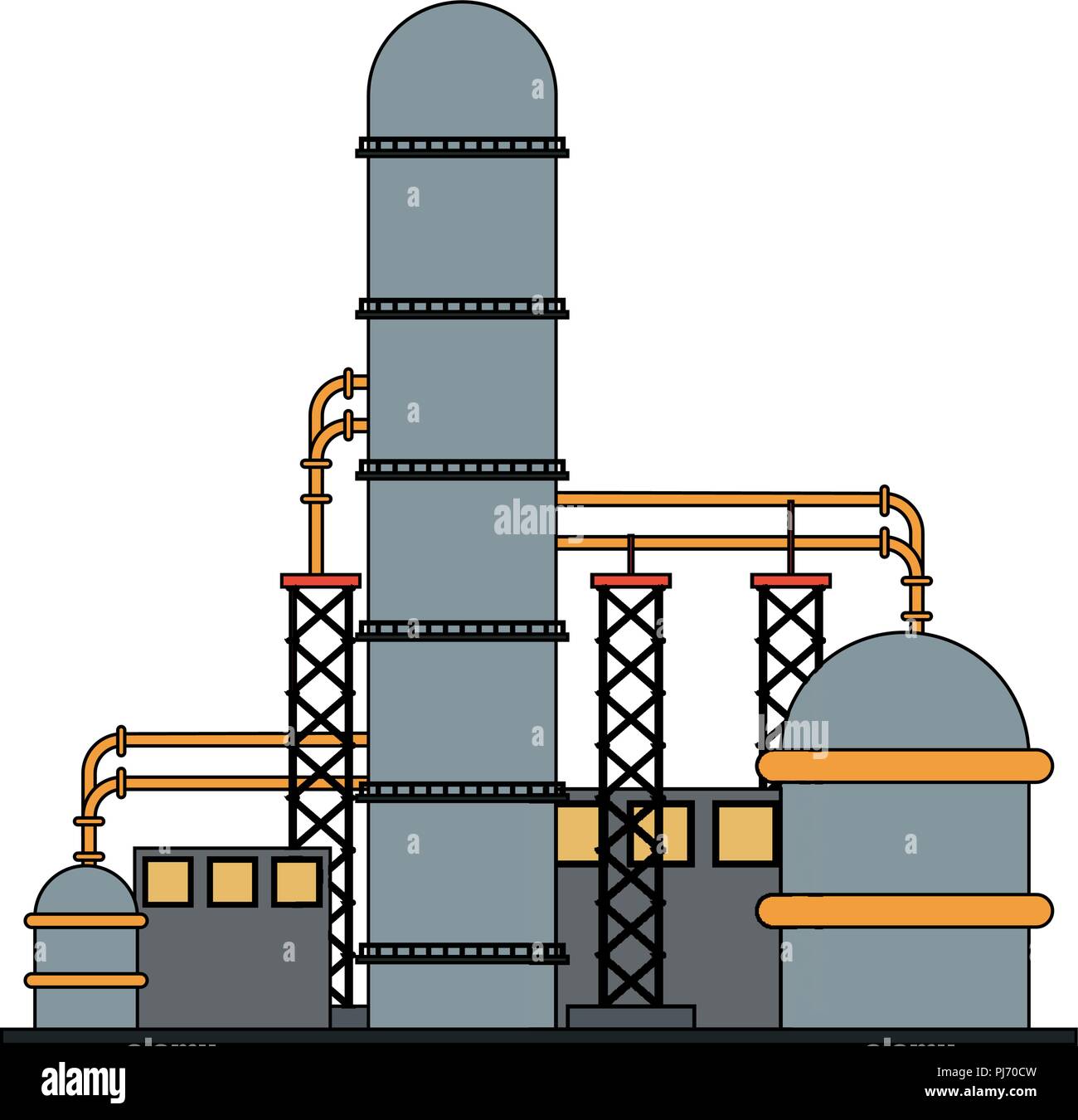 Plant industry machines Stock Vector Image & Art - Alamy