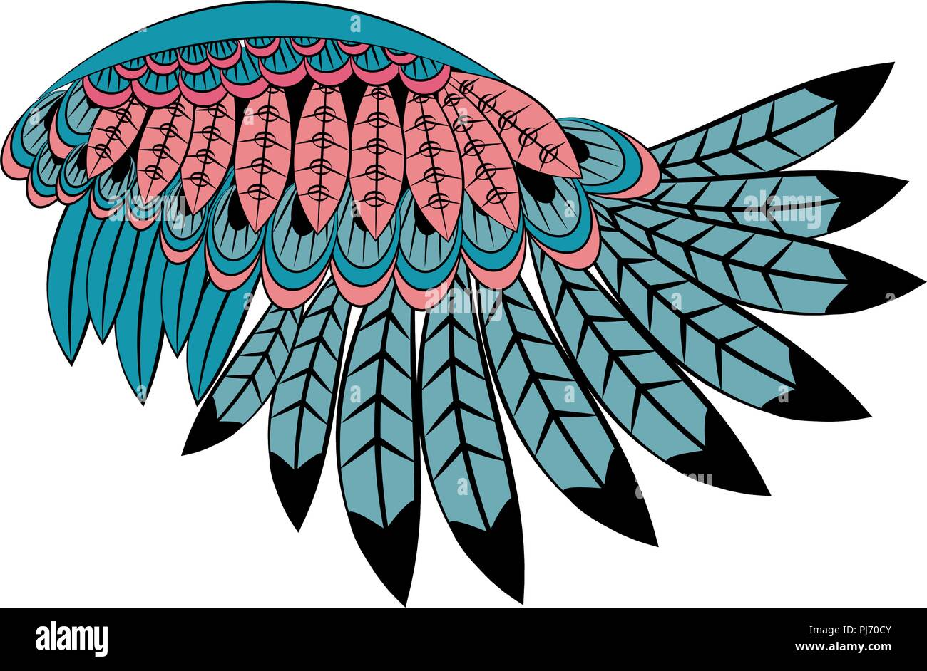 Bird wings isolated Stock Vector Image & Art - Alamy