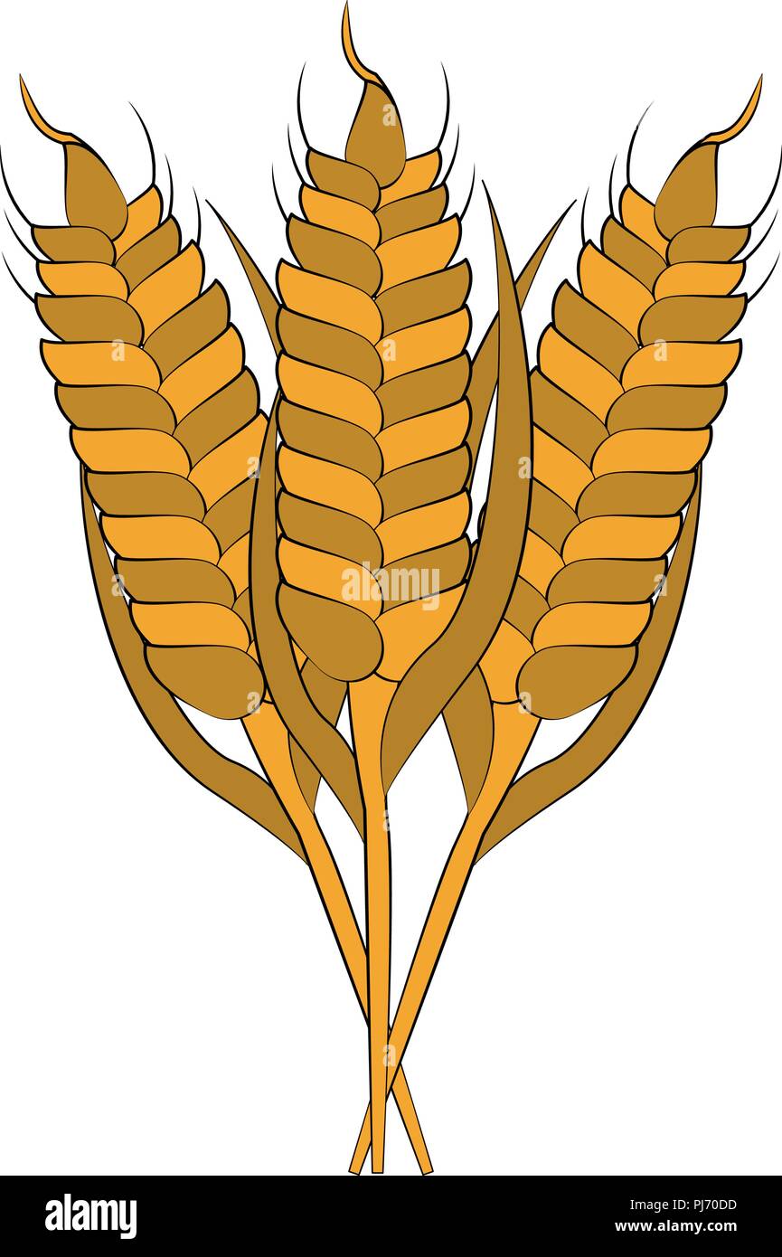 Wheat food symbol Stock Vector Image & Art - Alamy
