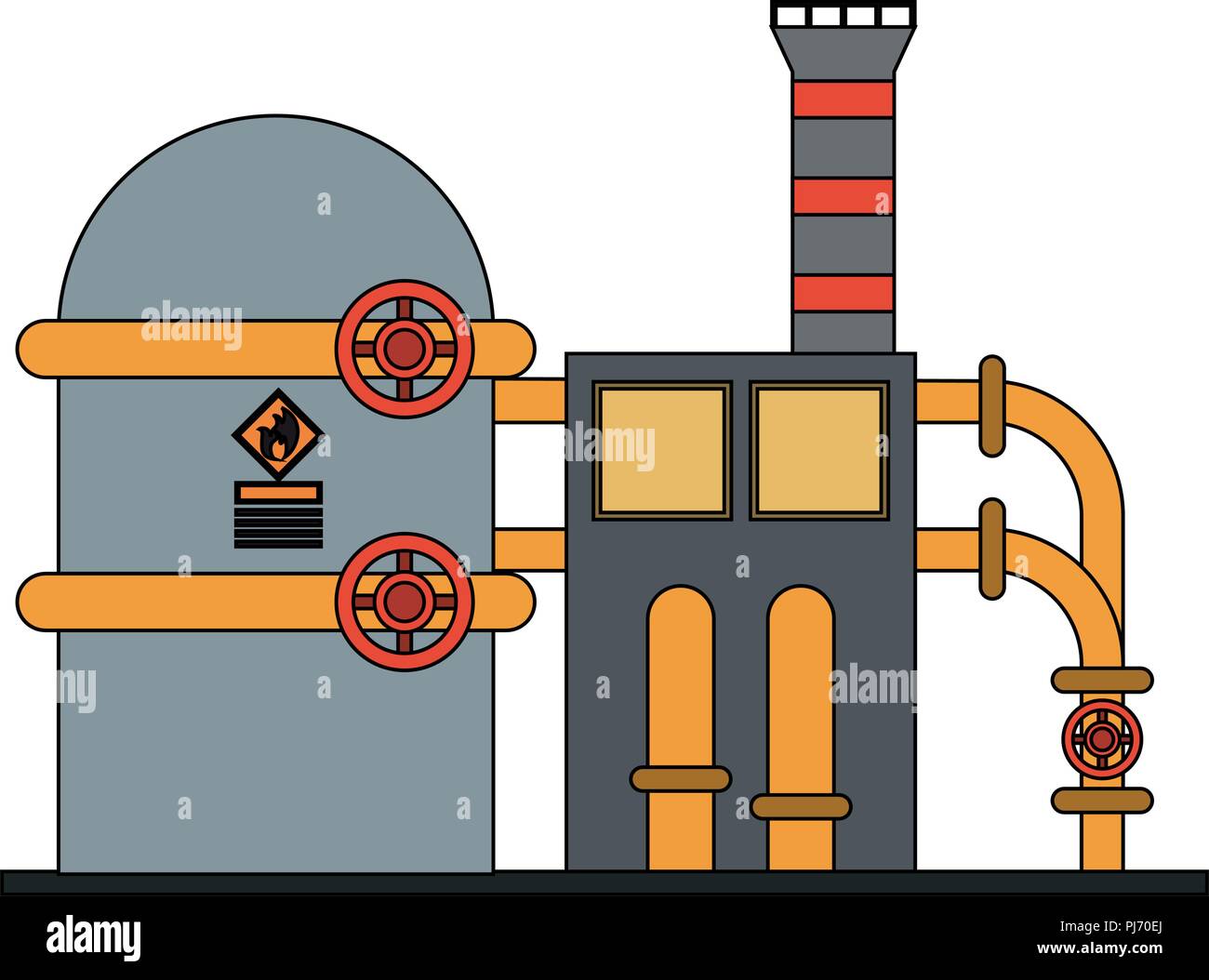 Plant industry machines Stock Vector Image & Art - Alamy