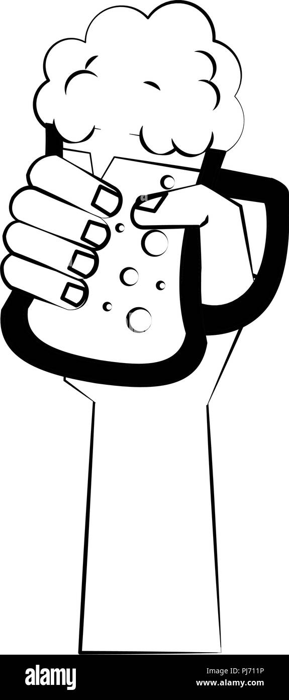 Close up white cup in Stock Vector Images - Alamy