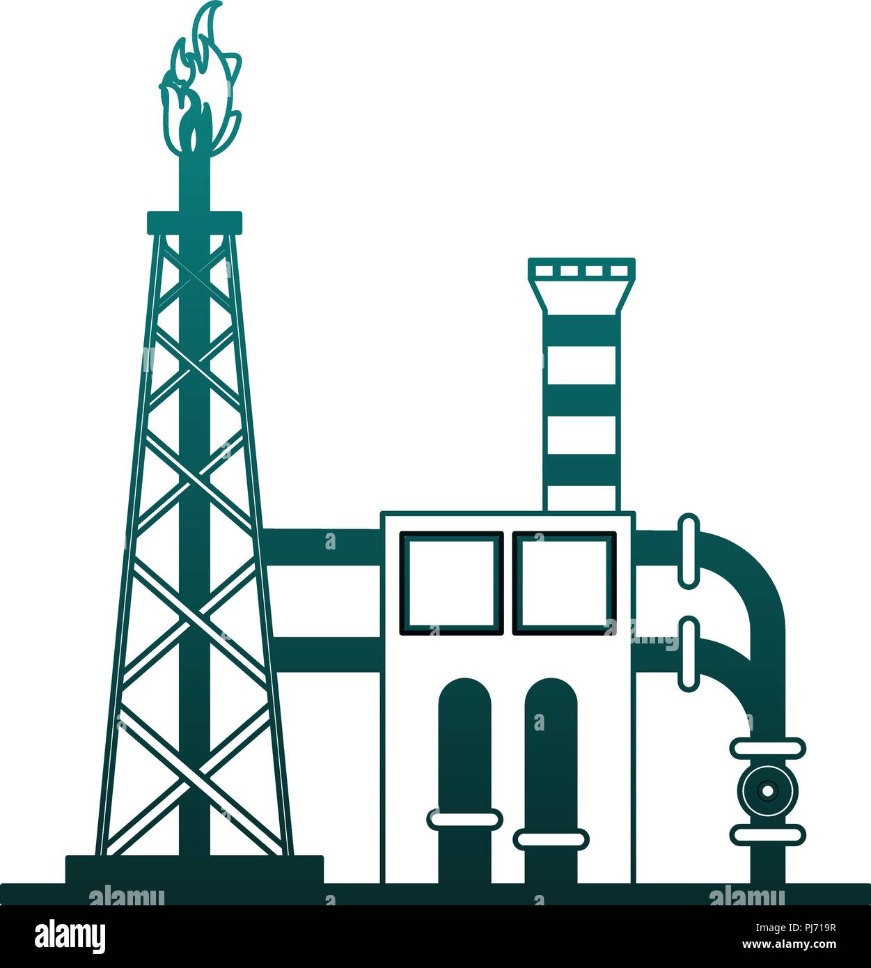 Construction machinery machine machines plant Stock Vector Images - Alamy