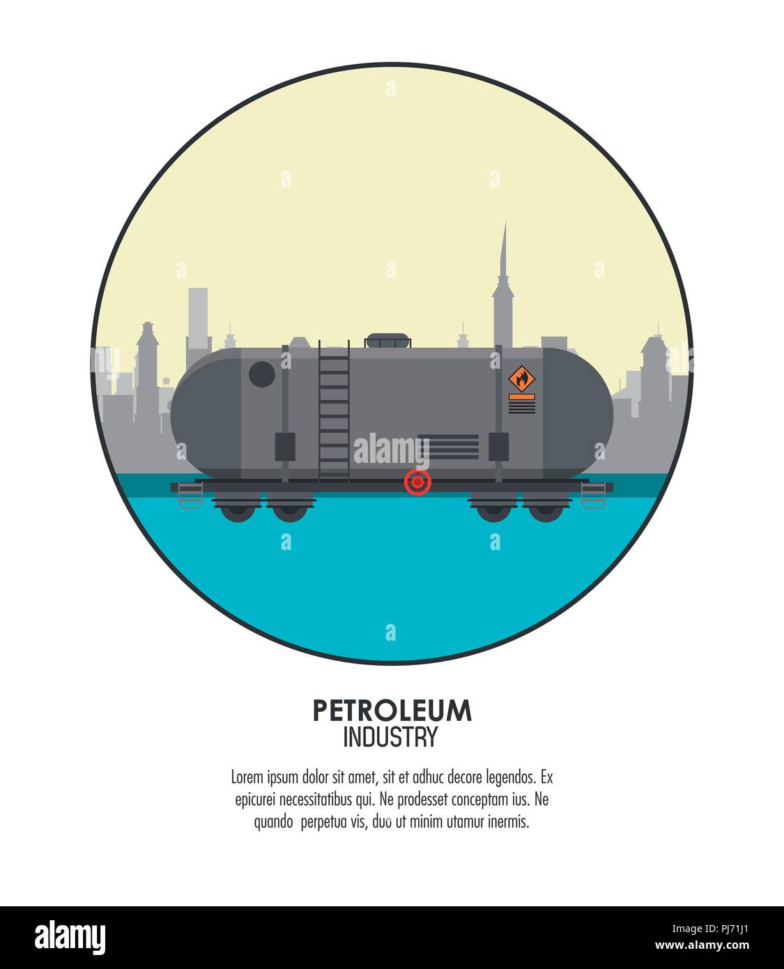 Petroleum industry concept Stock Vector Image & Art - Alamy