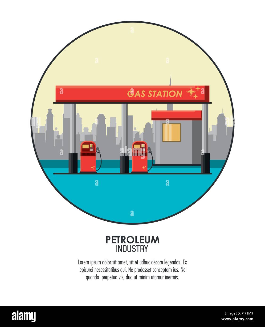 Petroleum industry concept Stock Vector Image & Art - Alamy