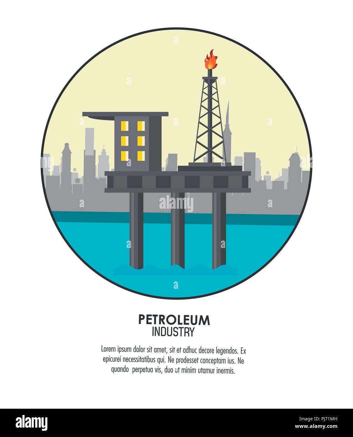 Petroleum industry concept Stock Vector Image & Art - Alamy