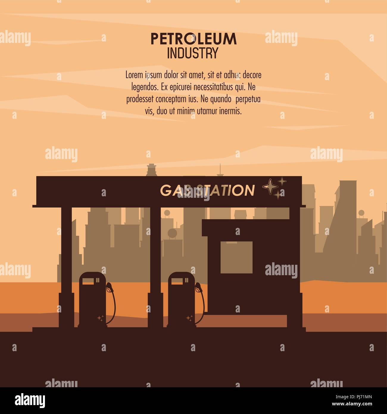 Petroleum industry concept Stock Vector Image & Art - Alamy