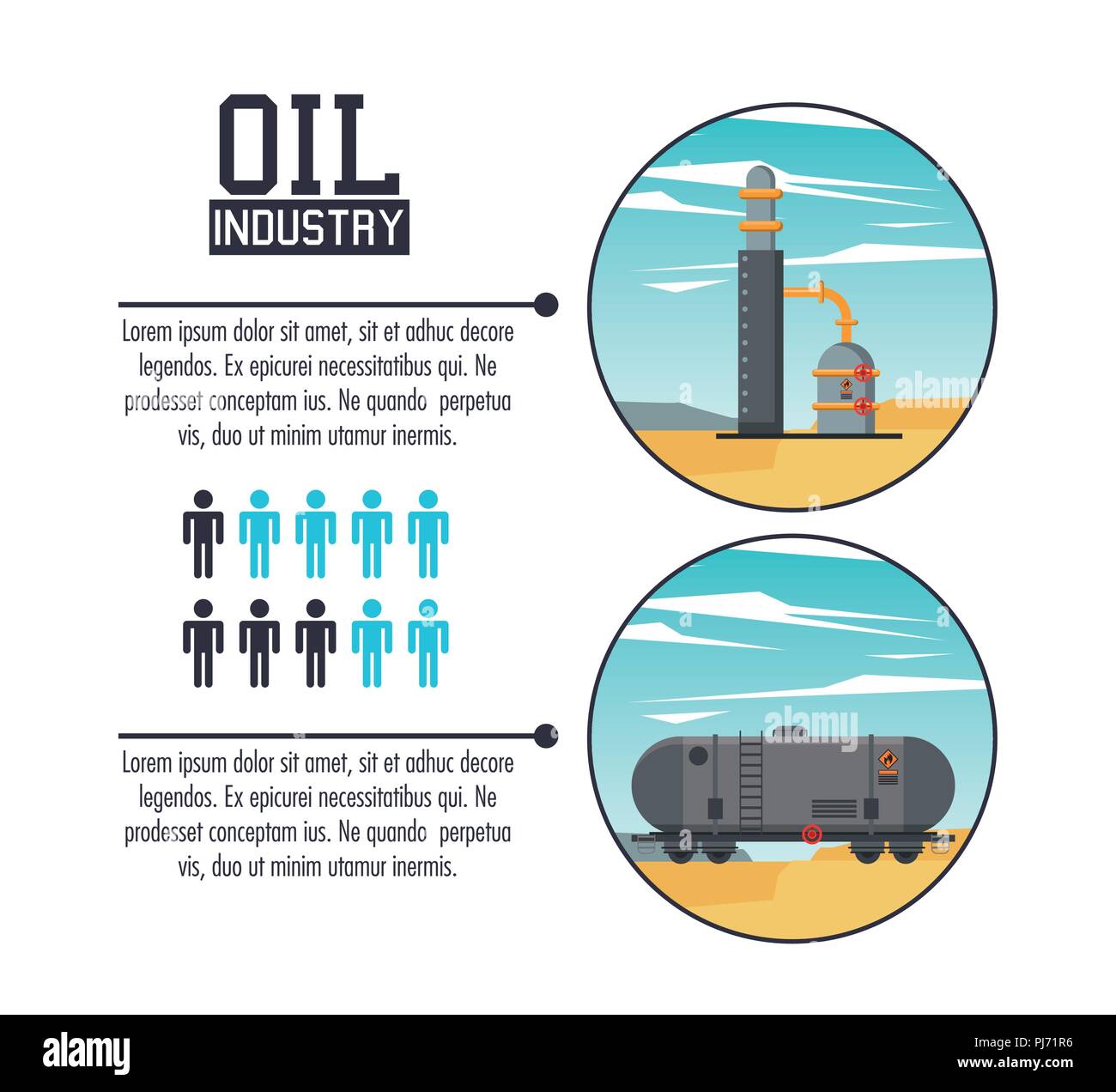 Oil industry infographic Stock Vector Image & Art - Alamy