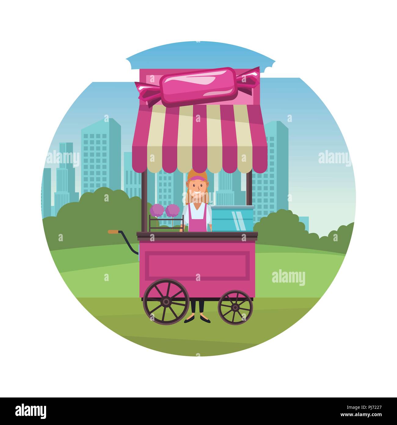 American candy store Cut Out Stock Images & Pictures - Alamy