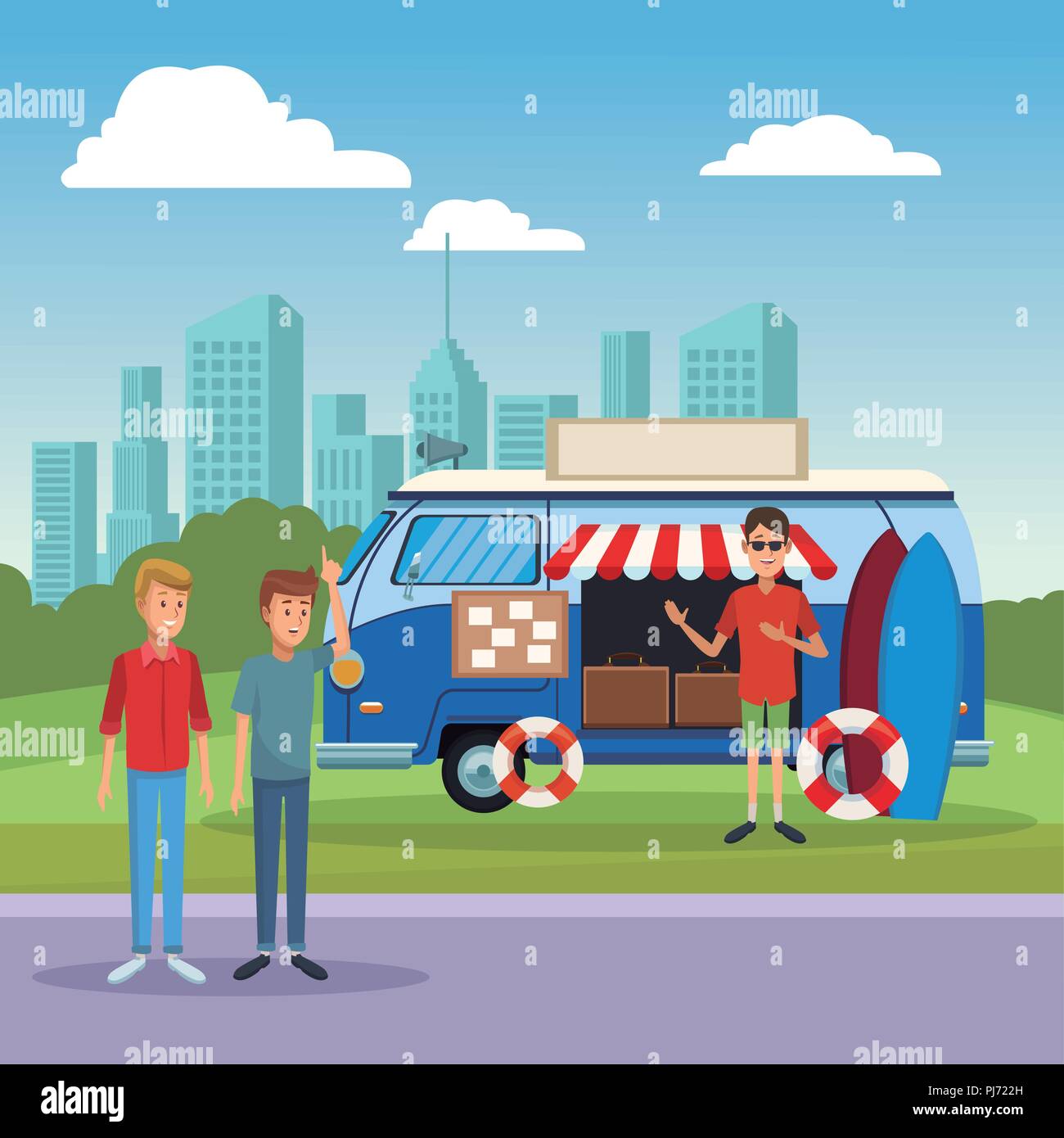 Van cool Stock Vector Images - Alamy