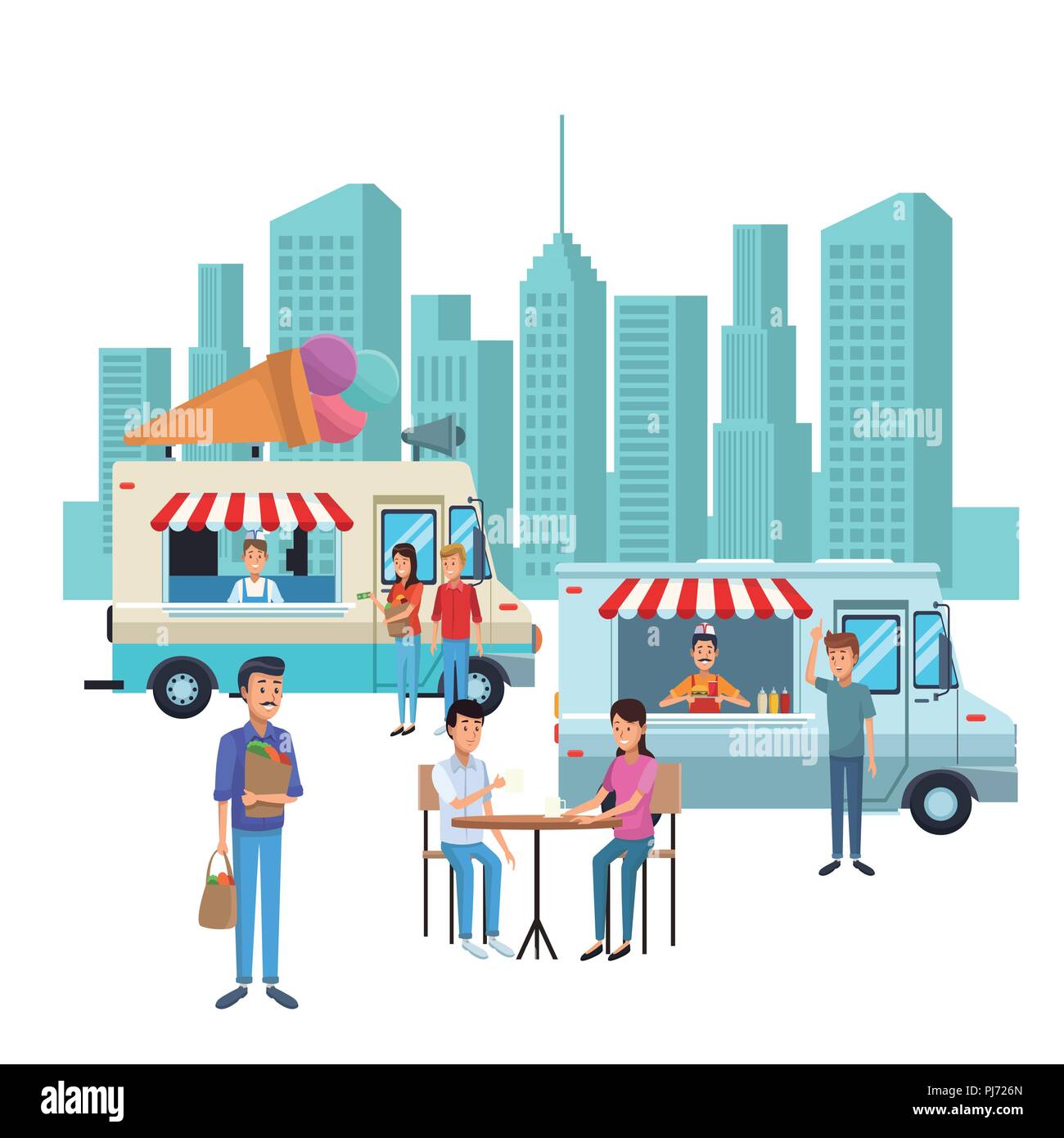 Booth exterior Cut Out Stock Images & Pictures - Alamy