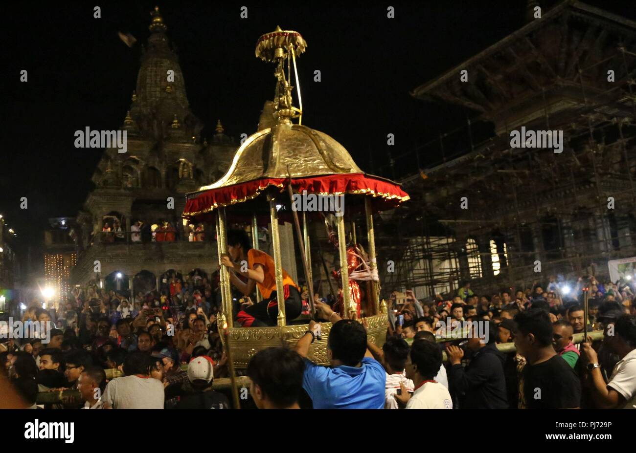 Nepal kathmandu bhimsen god business hi-res stock photography and ...