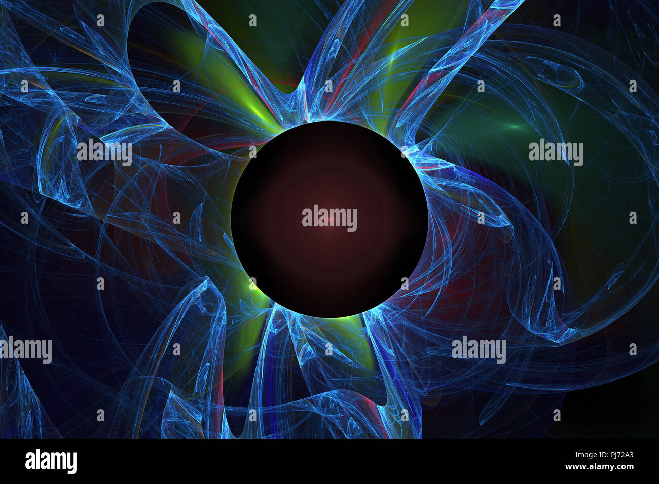 Red Blue Green Black Hole