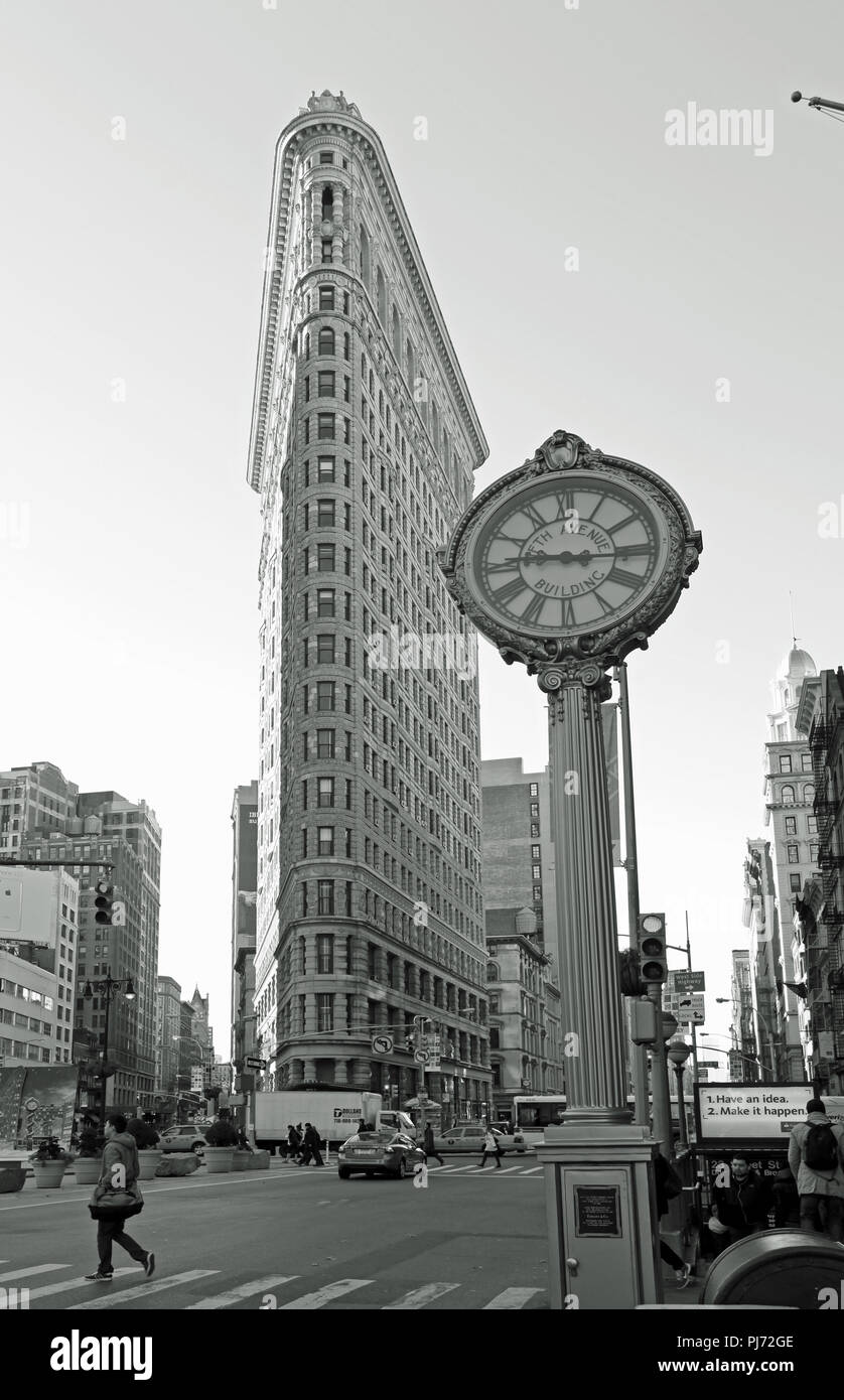 The Flatiron Building, New York City Stock Photo - Alamy