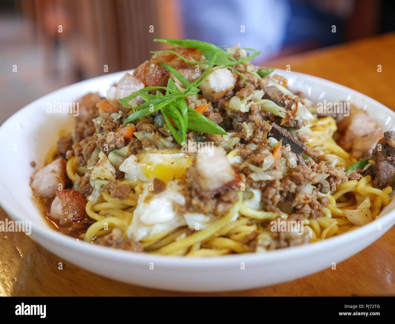 Traditional Tuguegarao's noodle - Pancit Batil Patong, Philippines ...