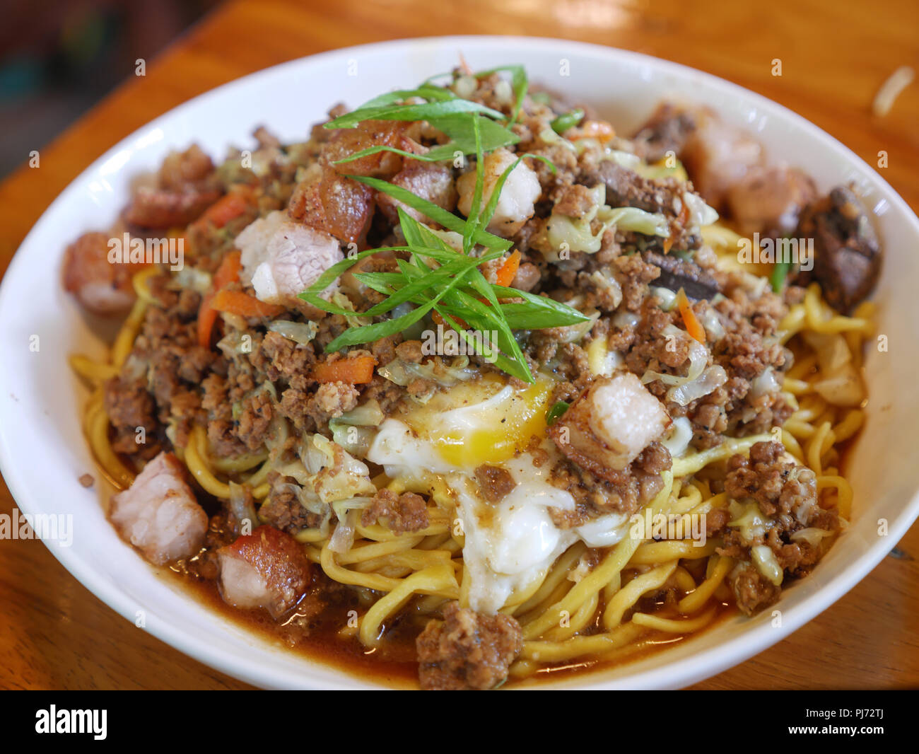 Traditional Tuguegarao's noodle - Pancit Batil Patong, Philippines ...