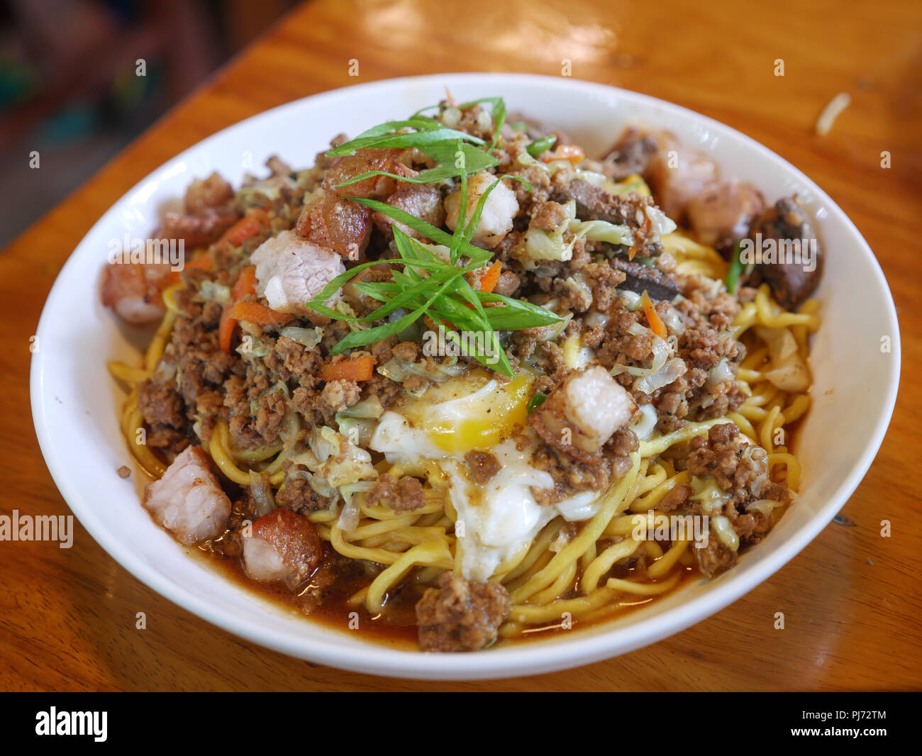 Traditional Tuguegarao's noodle - Pancit Batil Patong, Philippines ...