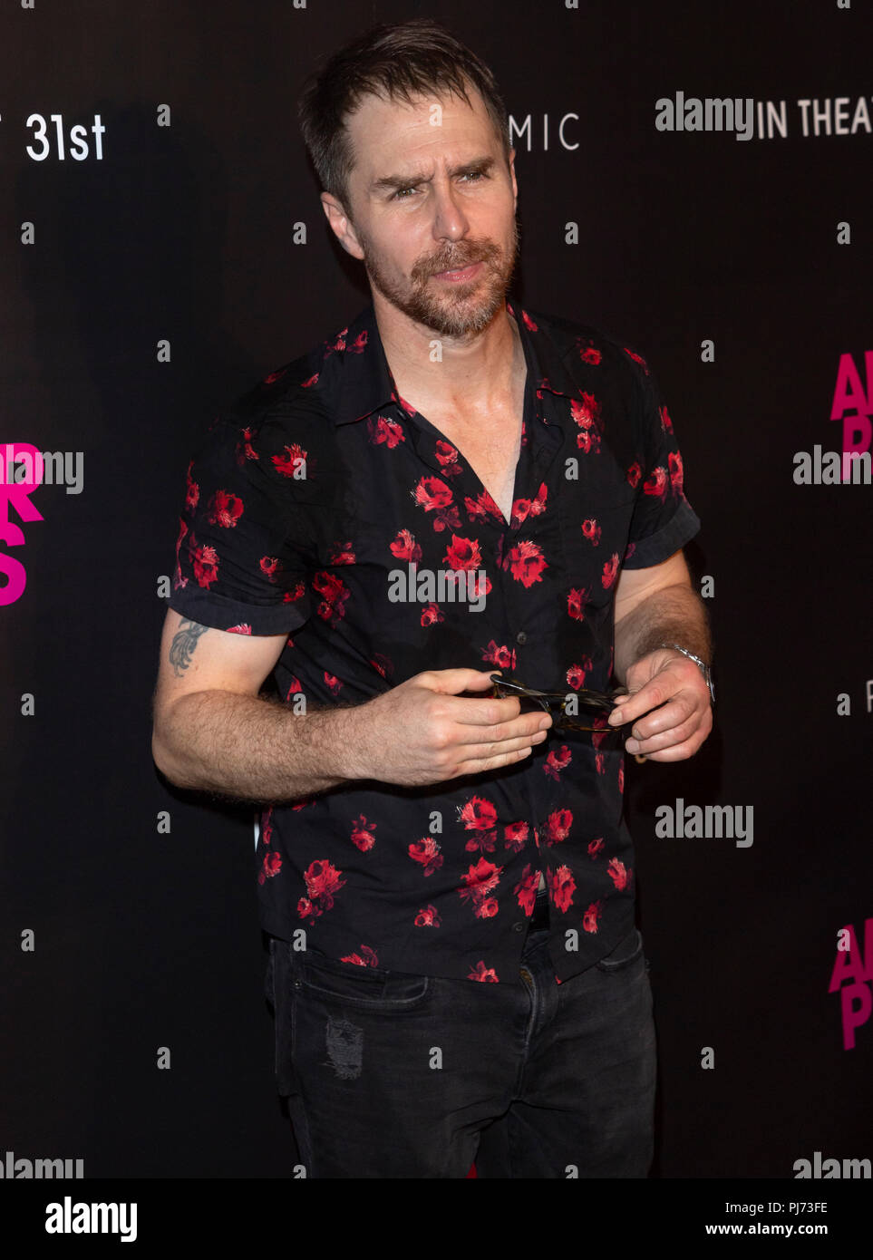 New York, NY - August 29, 2018: Sam Rockwell attends 'An Actor Prepares ...