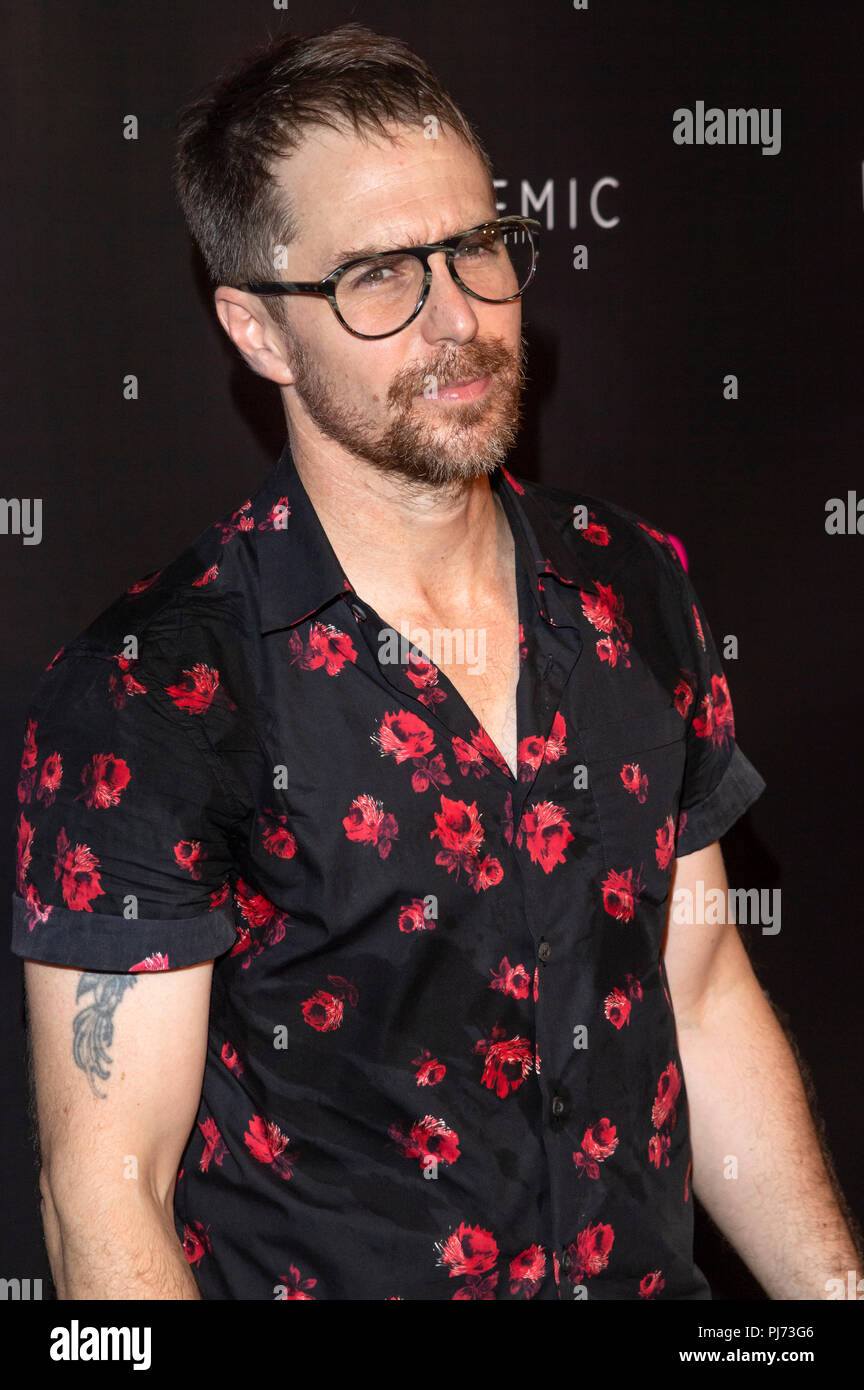 New York, NY - August 29, 2018: Sam Rockwell attends 'An Actor Prepares ...