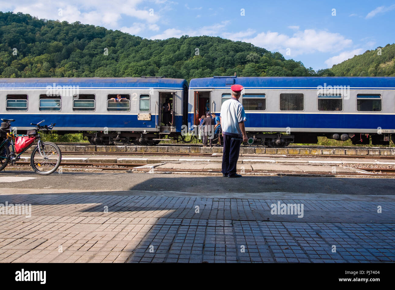 Station manager hi-res stock photography and images - Alamy