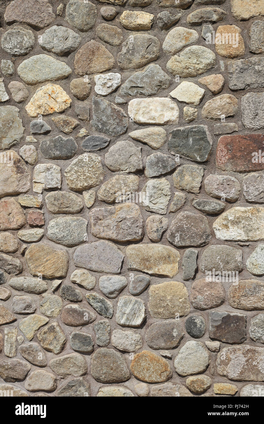 Big stone wall texture from medieval period Stock Photo - Alamy