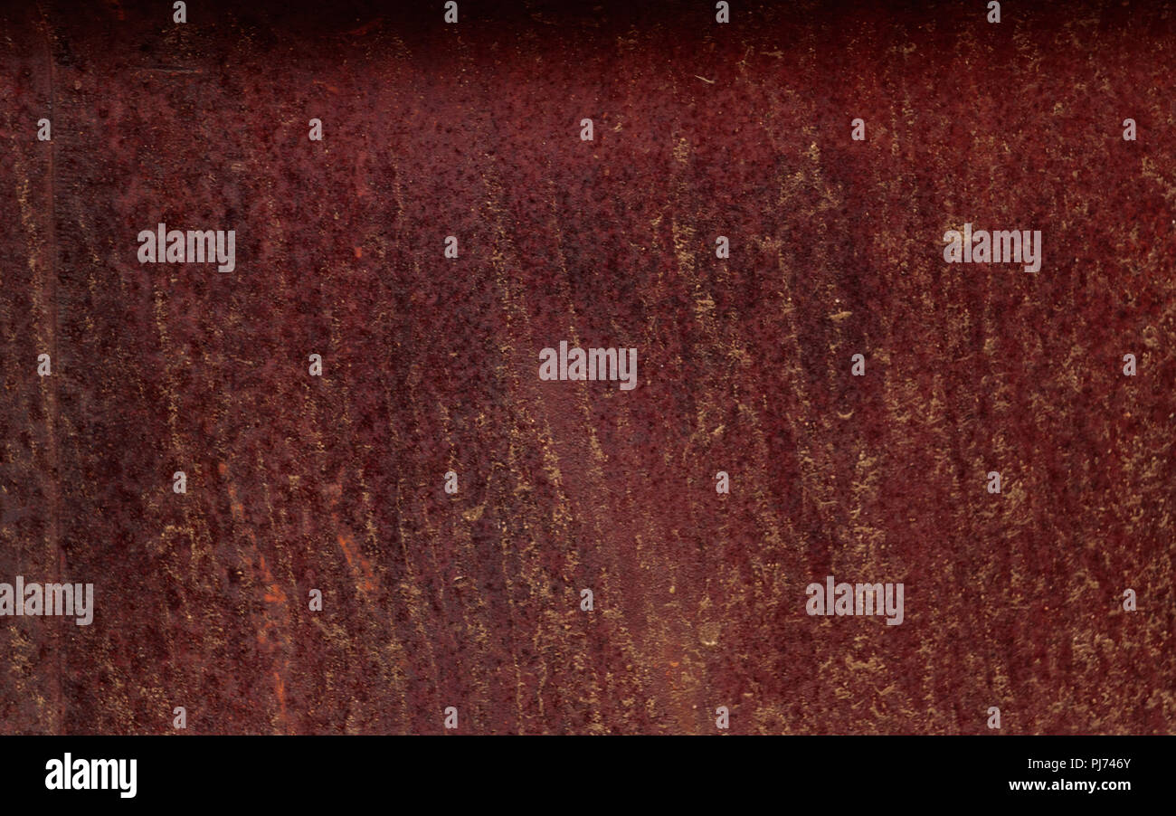 Red rusted weathered, grunge looking vintage metal wall, textured ...