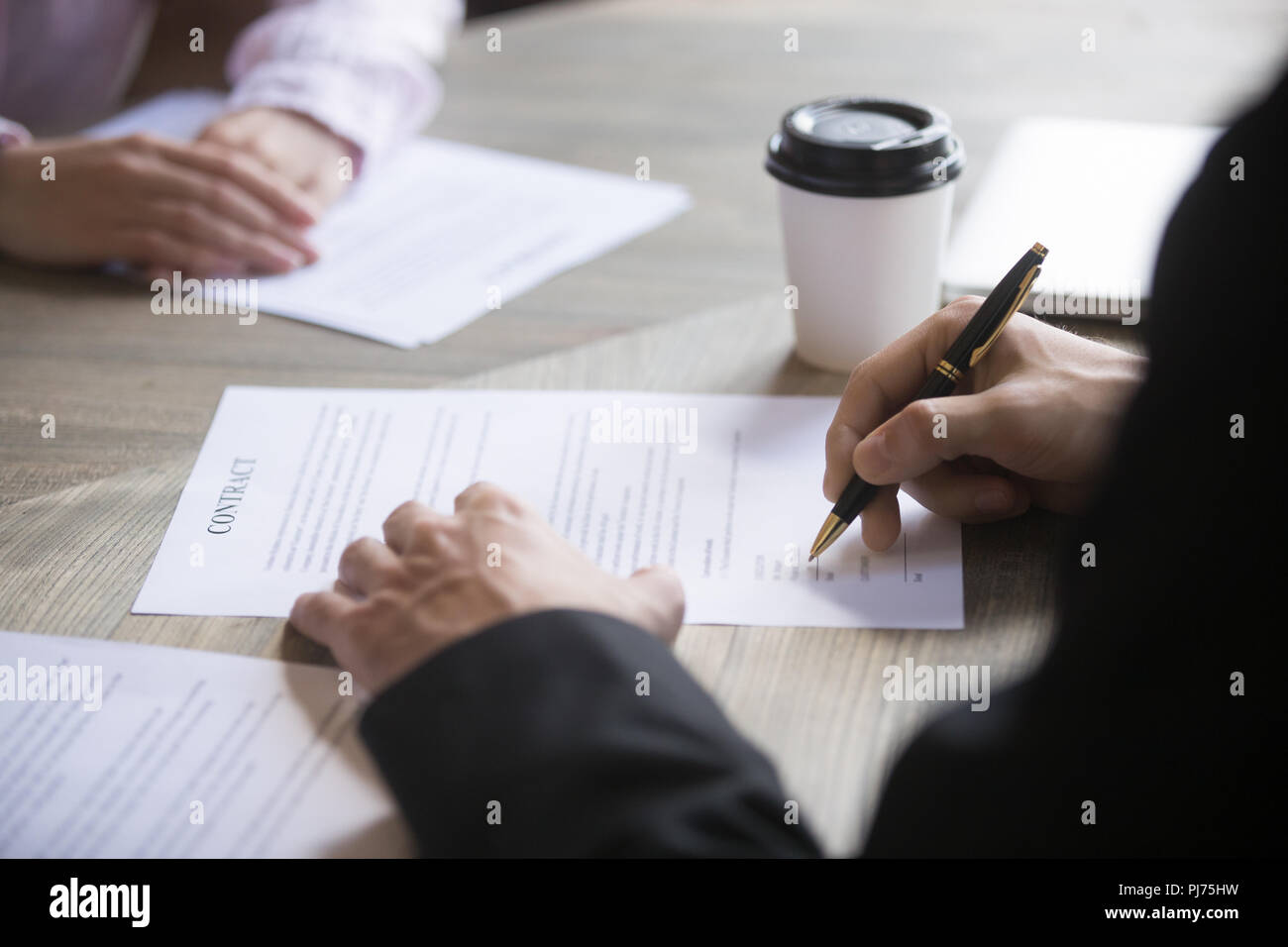 Successful transaction hi-res stock photography and images - Alamy