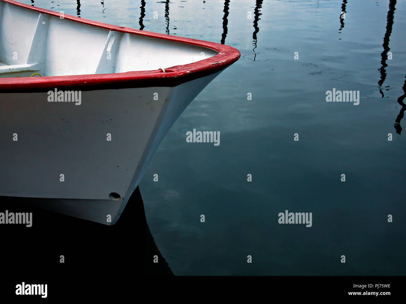 Marine blue with white trim hi-res stock photography and images - Alamy