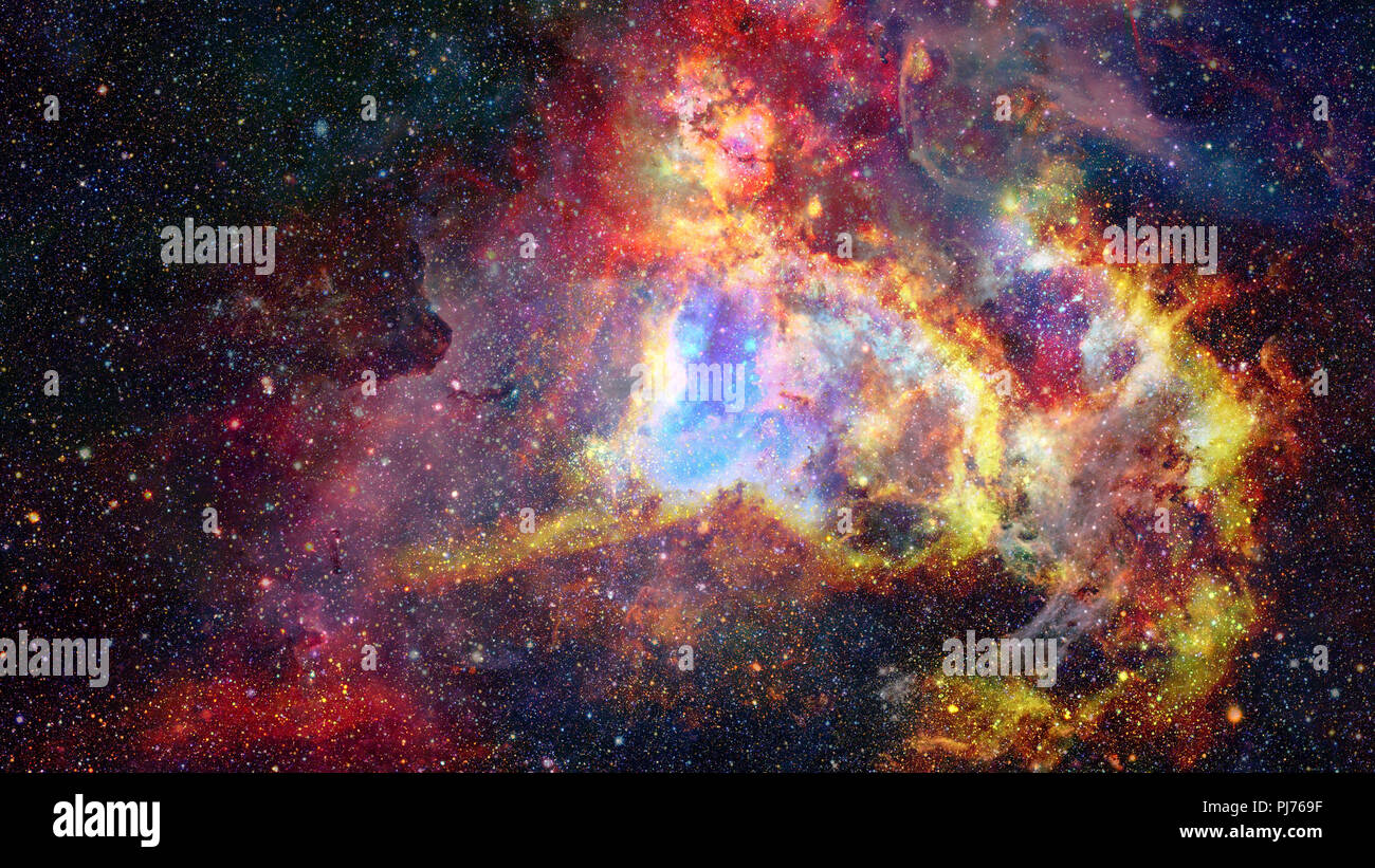 Nebula in space. Cosmic background. Elements of this image furnished by ...
