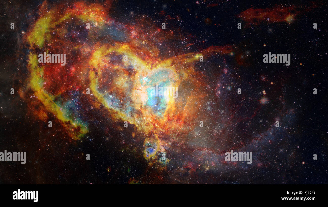 Starfield stardust and nebula space. Galaxy creative background ...