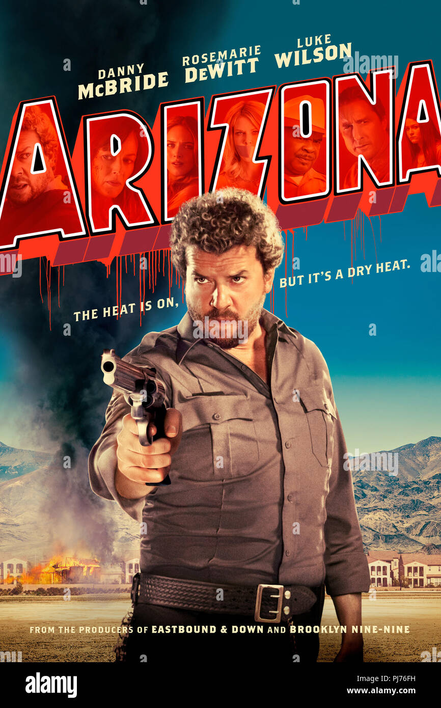 ARIZONA, US character poster, Danny McBride (bottom), inset, from left ...