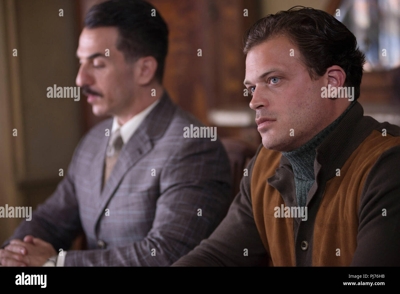 OPERATION FINALE, from left: Michael Aronov, Greg Hill, 2018. ph ...