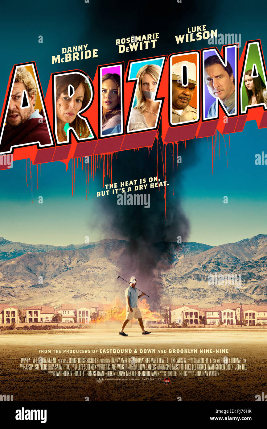 ARIZONA, US poster, from left: Danny McBride, Rosemarie DeWitt ...