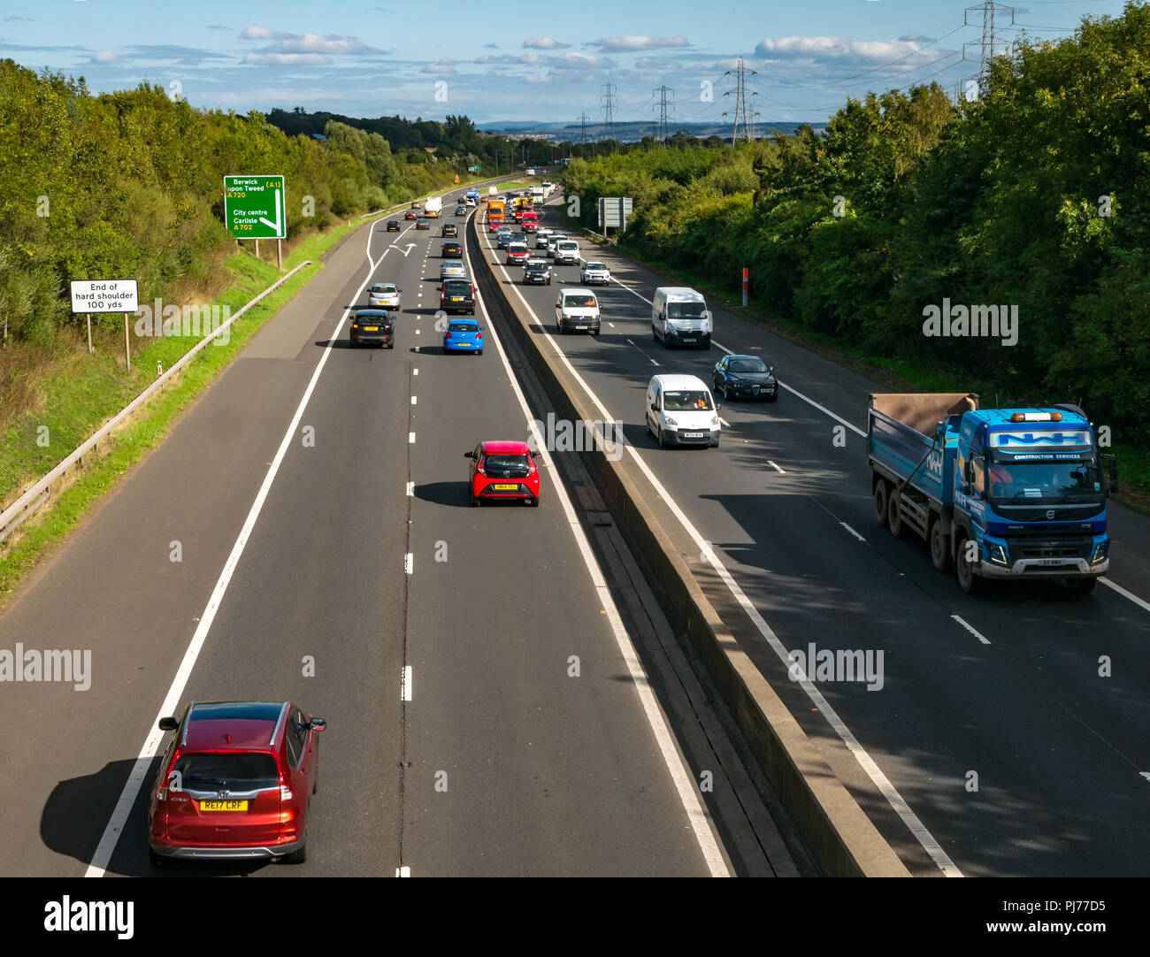 Dual carriageway transport hi-res stock photography and images - Alamy