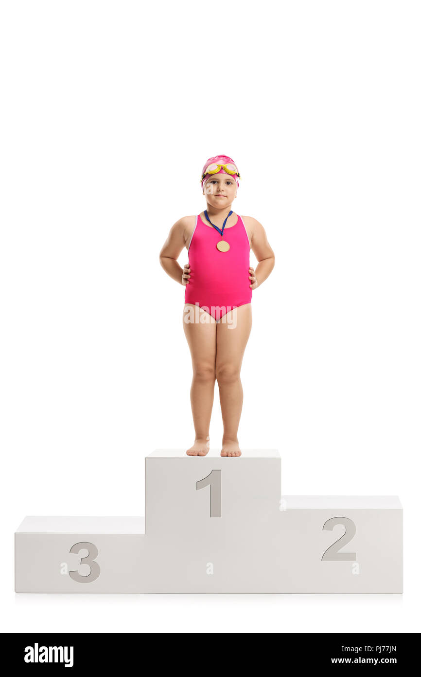 Gold medal winners podium hi-res stock photography and images - Alamy