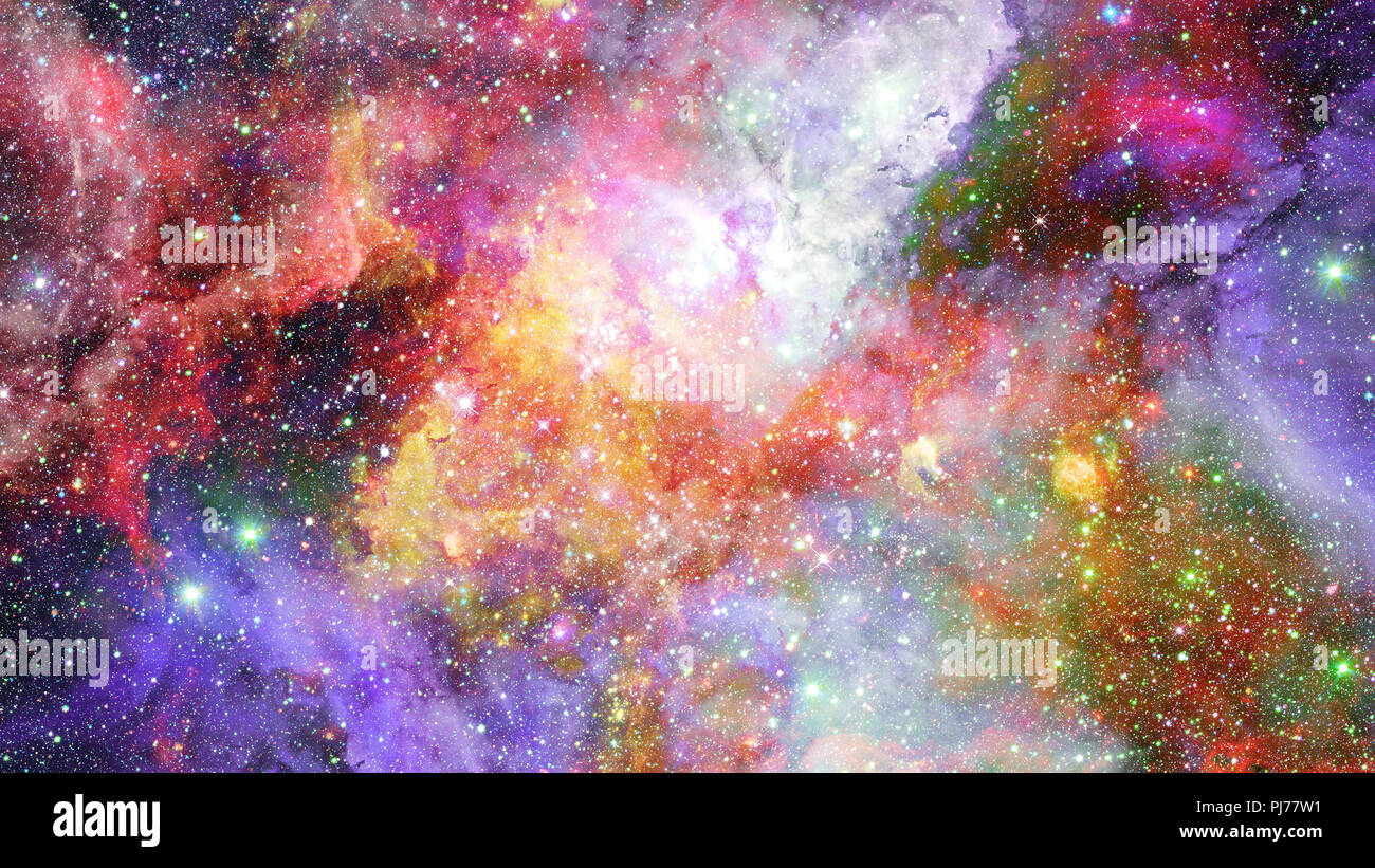 Supernova with glowing nebula. Elements of this image furnished by NASA ...