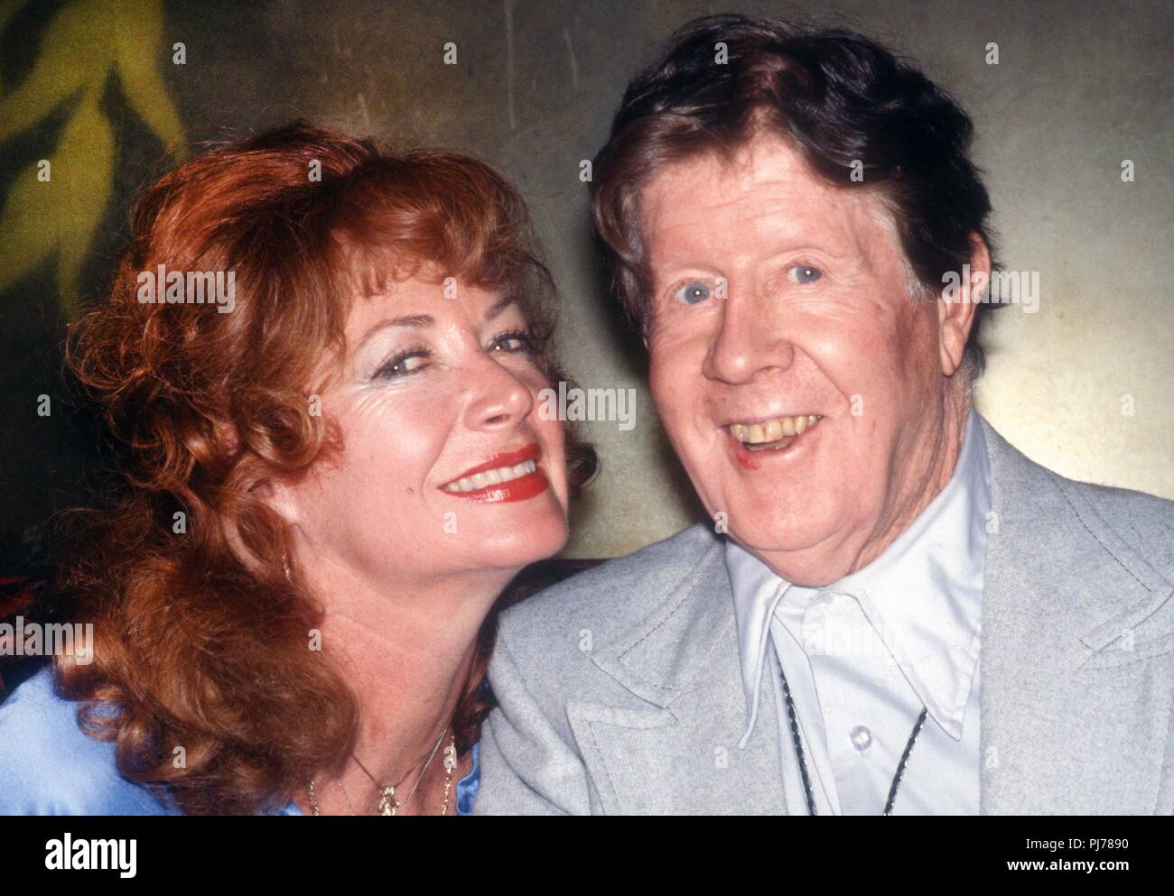 Rudy Vallée and wife Eleanor Norris 1978 Photo By Adam Scull/PHOTOlink ...