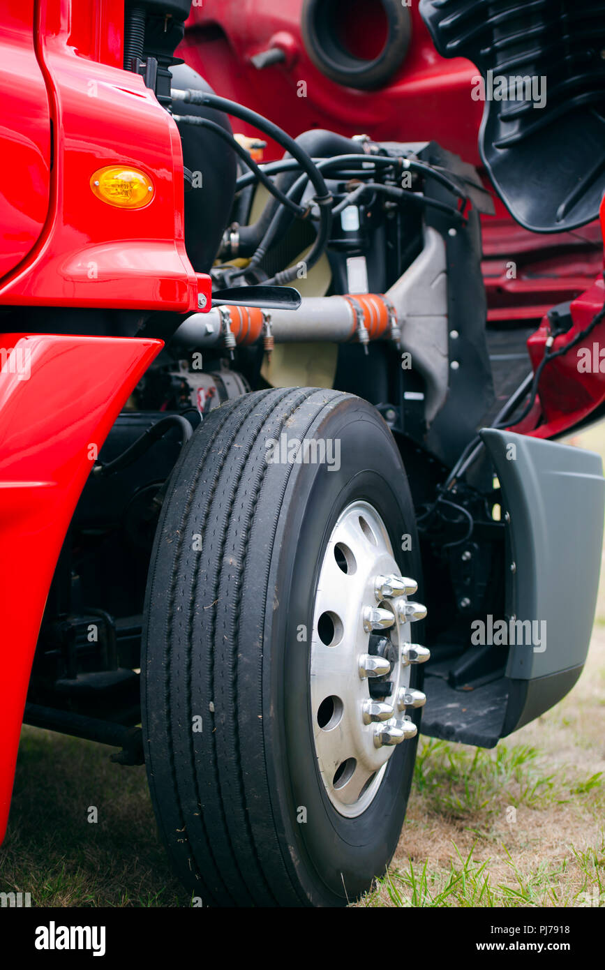 The technical equipment of big rig semi trucks are given great ...