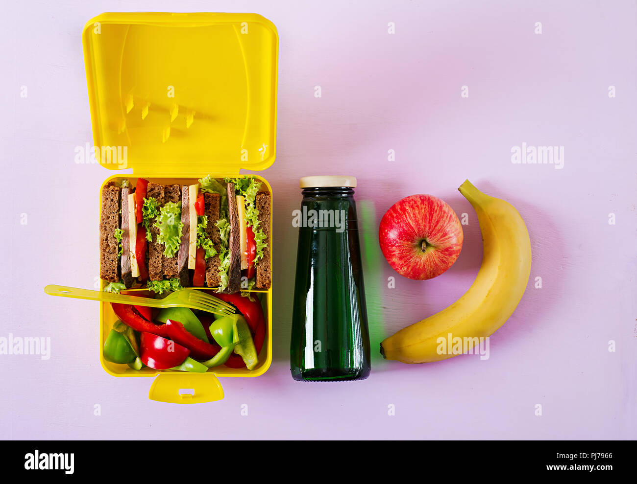 Lunch box hi-res stock photography and images - Alamy
