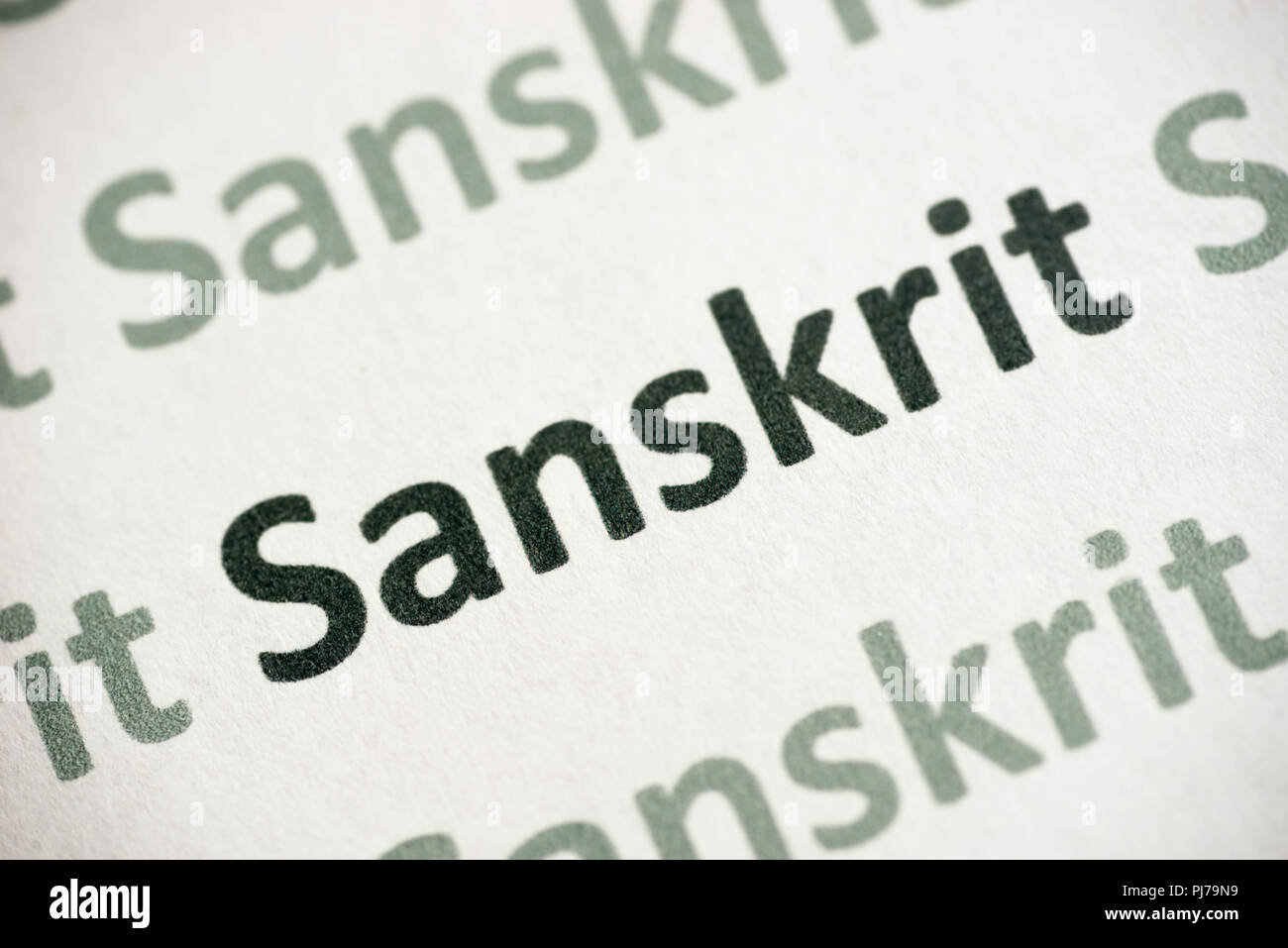 Sanskrit writing hi-res stock photography and images - Alamy