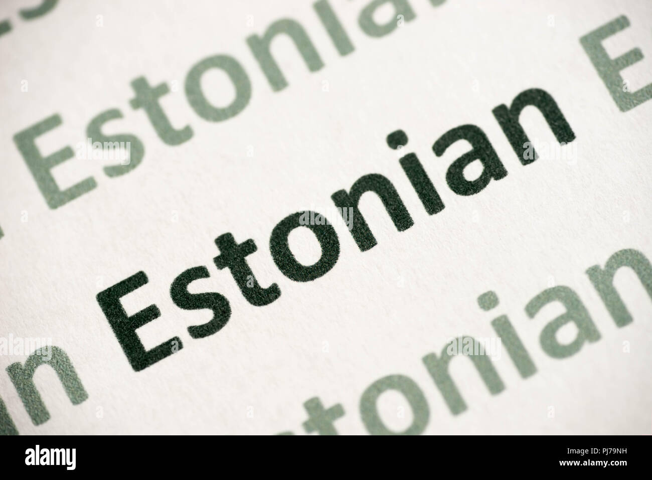 Learning estonian language hi-res stock photography and images - Alamy