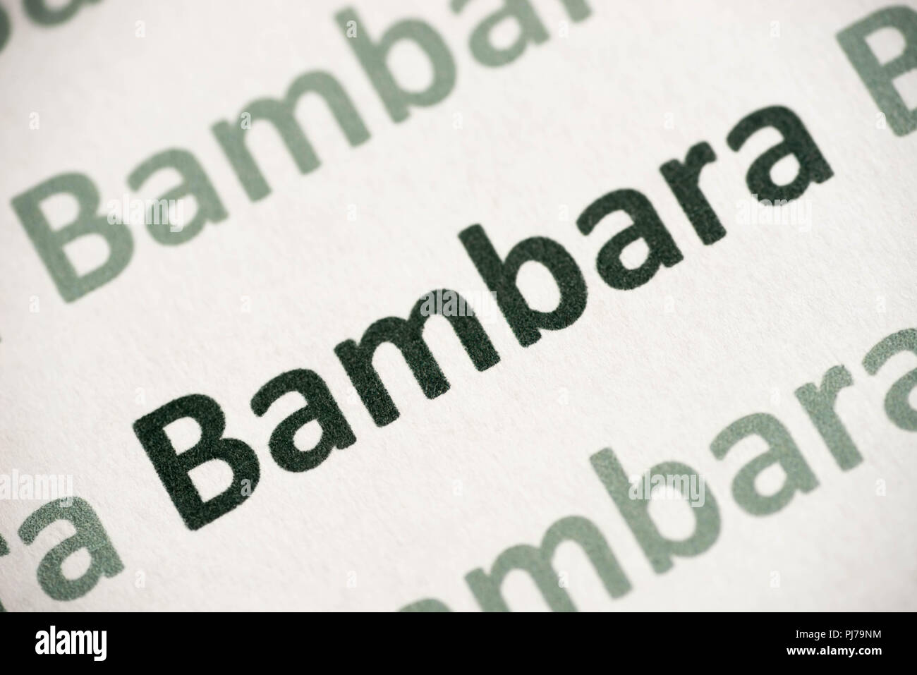 Bambara hi-res stock photography and images - Alamy