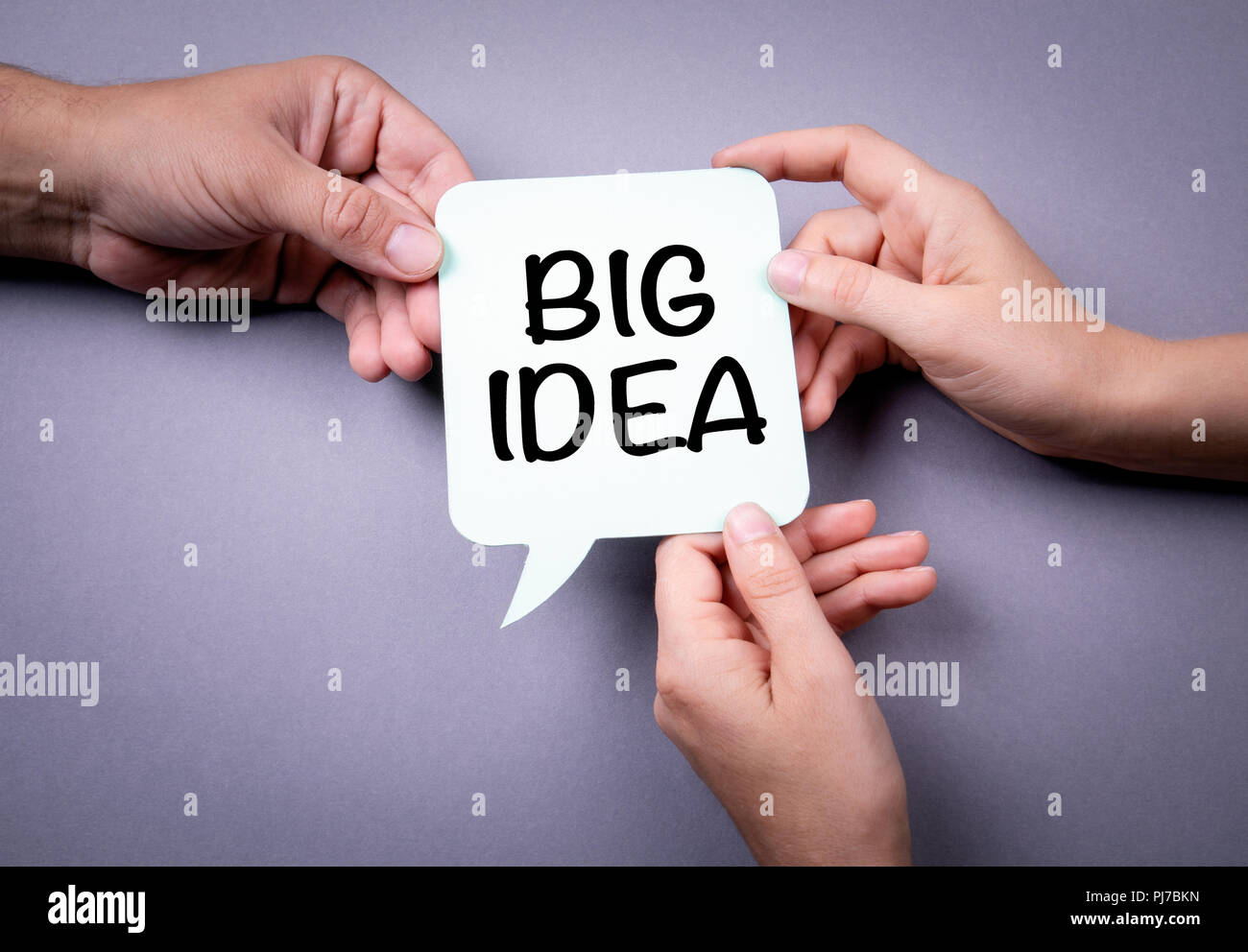 Think big motivation concept hi-res stock photography and images - Alamy