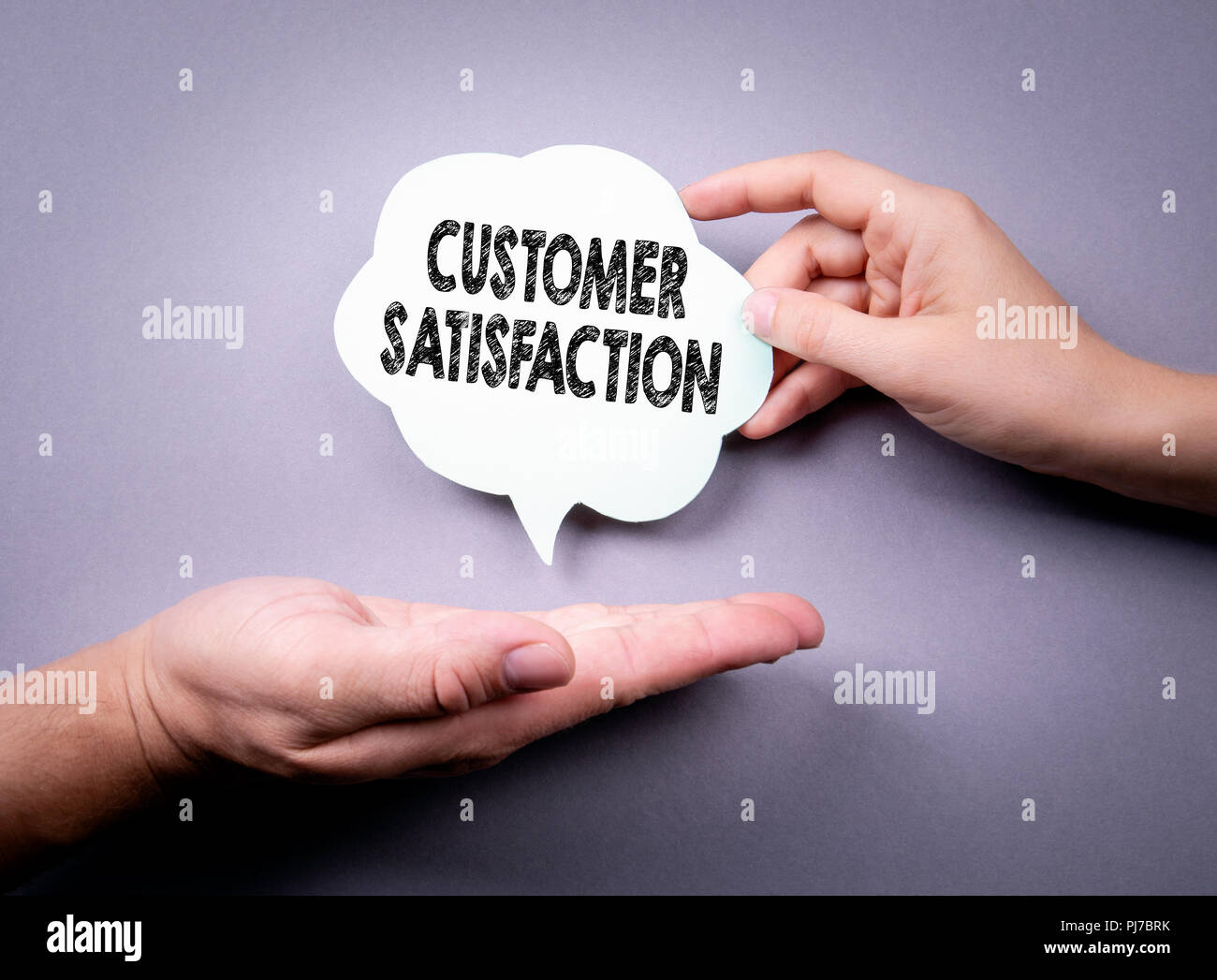Customer Satisfaction concept Stock Photo - Alamy